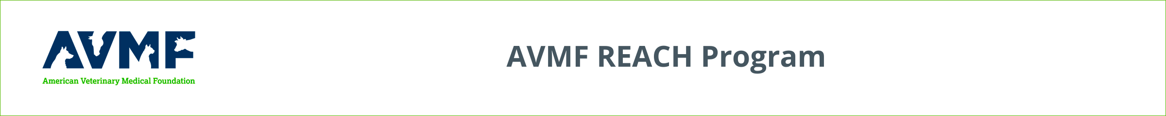 Welcome | REACH Animal Care Program